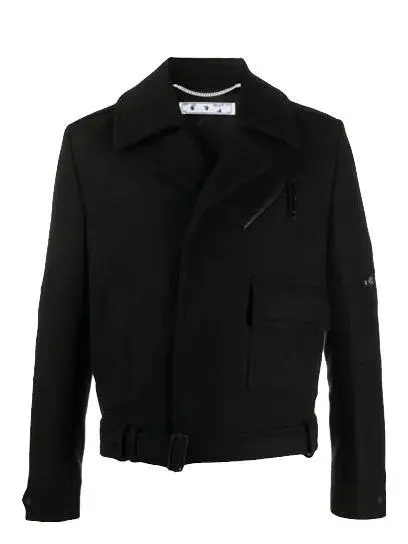 Off-White Big Logo Jacket - Black