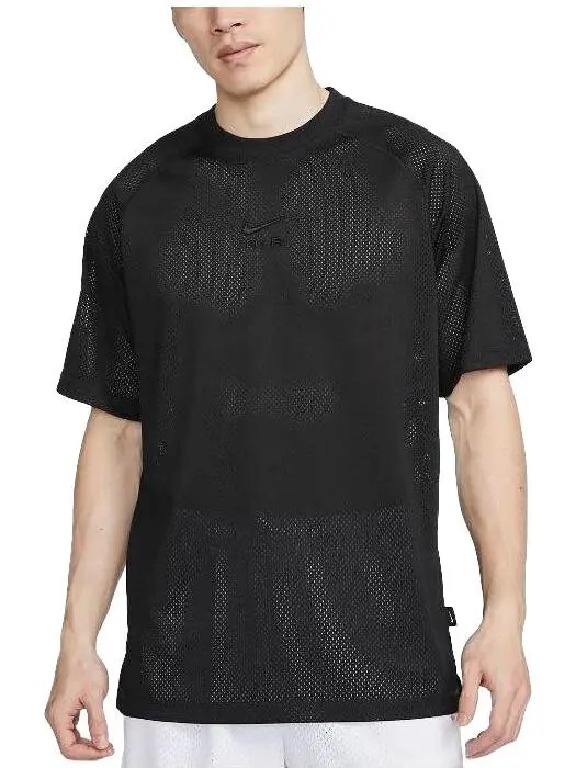 Nike Oversized Short-sleeve Top - Black