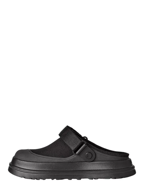 UGG Goldenglow Canvas Clog Sandals - Black