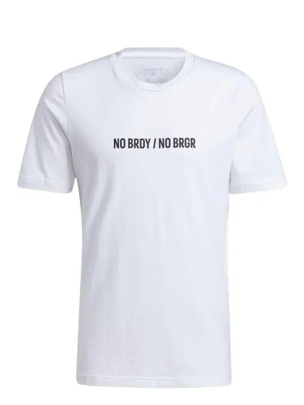 Adidas Adicross Chip-in Tee 'white Black - Default Colorway