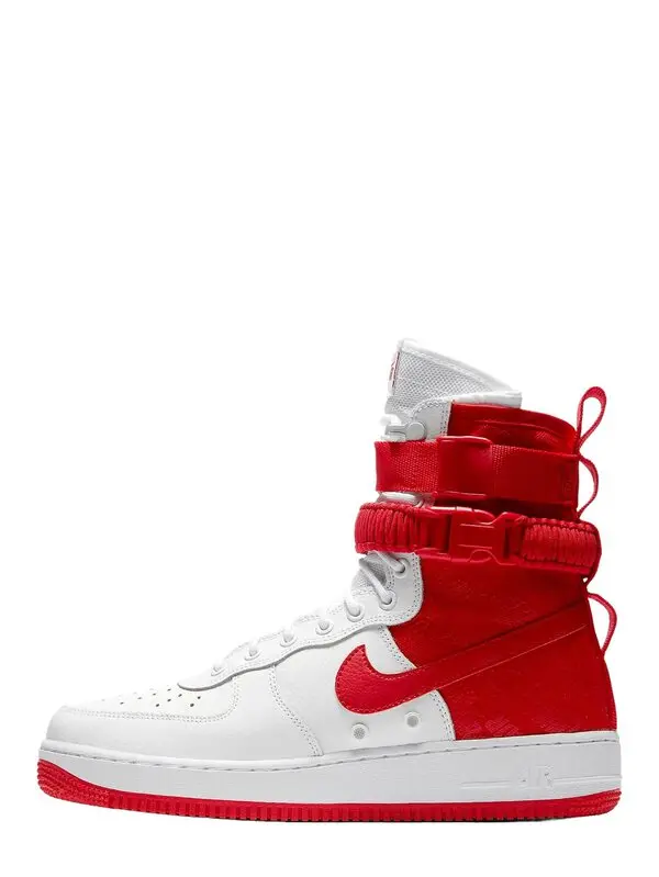 Nike Sf Air Force 1 High "university - Red