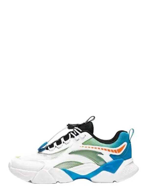 ANTA Running Series Sneakers - White/green/blue