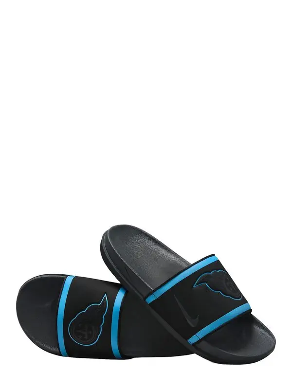 Nike Nfl X Offcourt Slide 'tennessee Titans - Black/blue