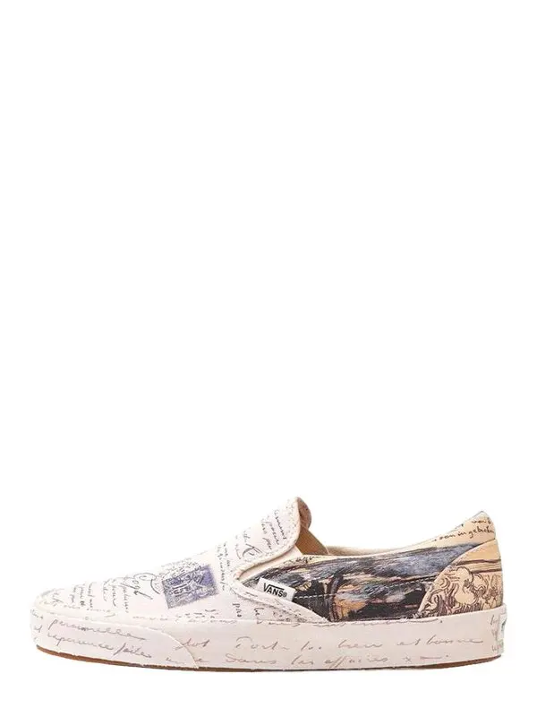 VANS Vault Ua Classic Slip-on Van Gogh Letters Sneakers - Letters/turtledove