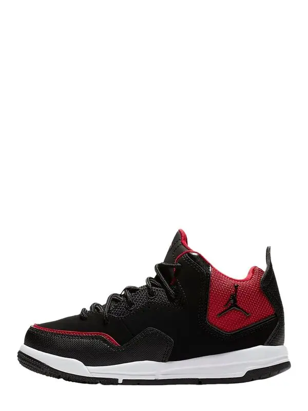 JORDAN Courtside 23 Bred Mid Top Sneakers - Black/red