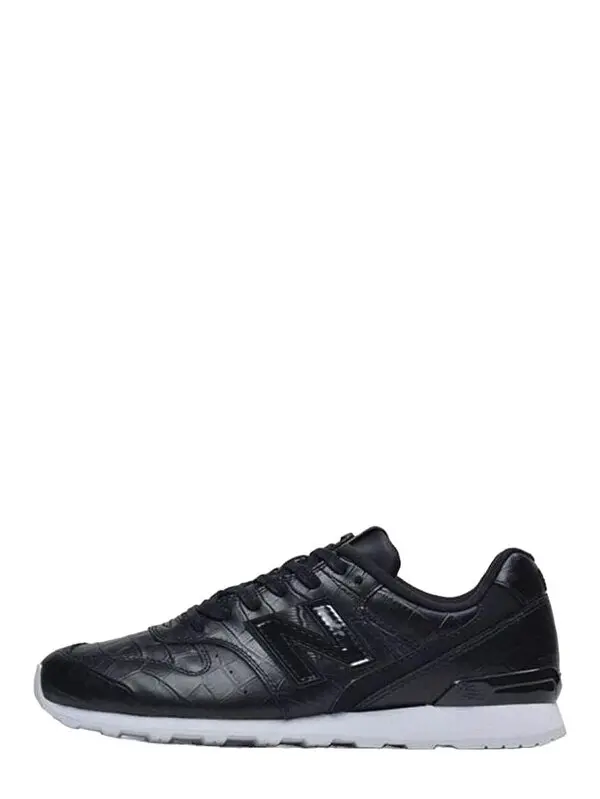 NEW BALANCE Wr996crb Leather Sneakers - Black
