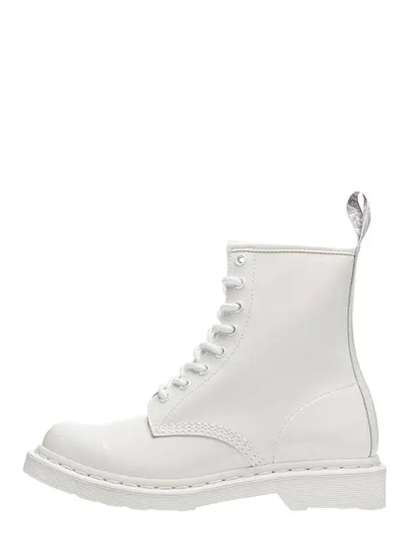 Dr. Martens 1460 Mono Combat Boots - White