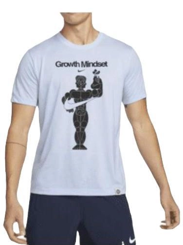 Nike Dri-fit Training Shirt With Graphic Print - Multi-color