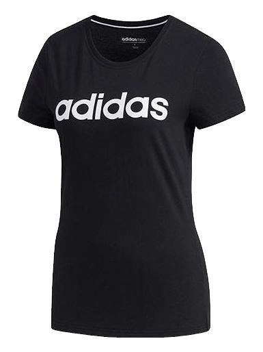 Adidas Neo Essentials Logo T-shirt - Black