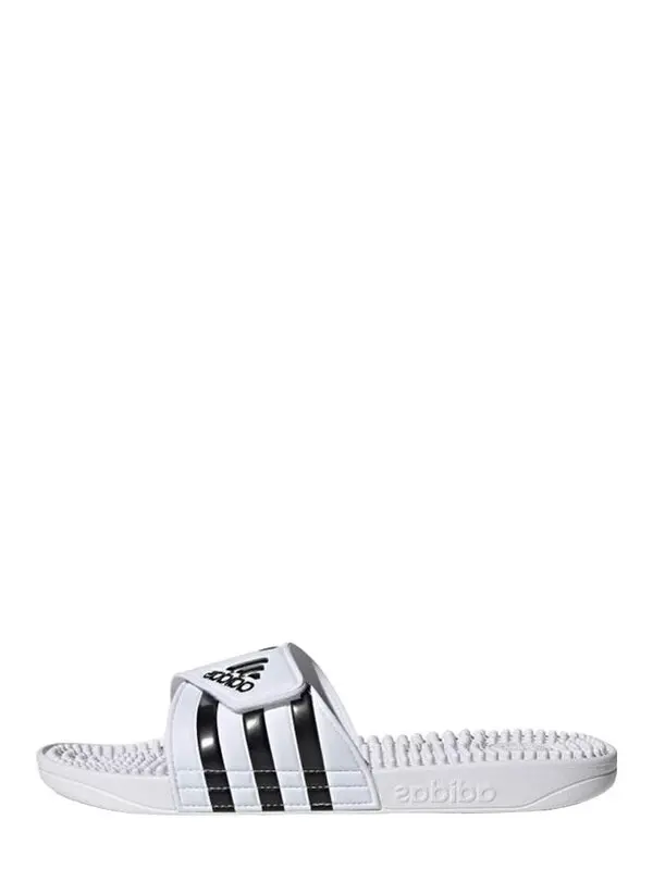 Adidas Adissage Slides - White/black