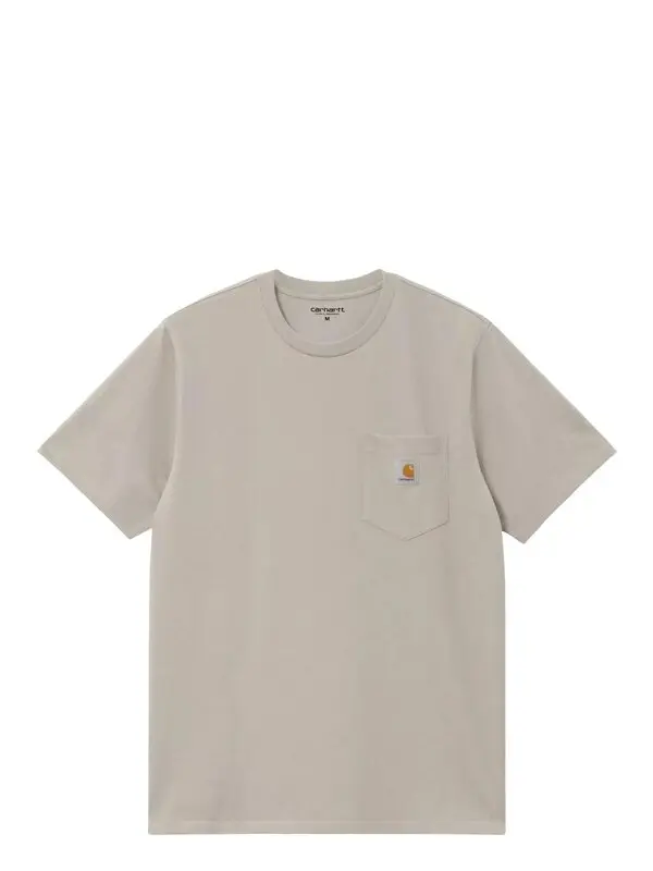 Carhartt Work In Progress Pocket Short Sleeve T-shirt - Beige