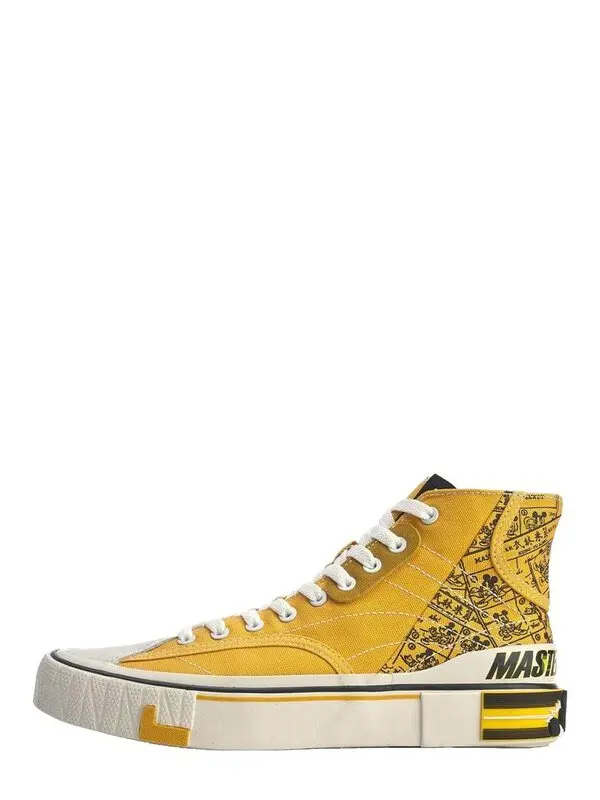 LI-NING Superwave Canvas Hi Sneakers - Yellow