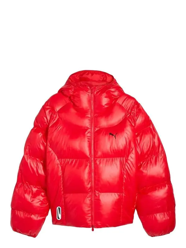 PUMA Tech-x Oversized Primaloft Puffer Jacket - For All Time Red