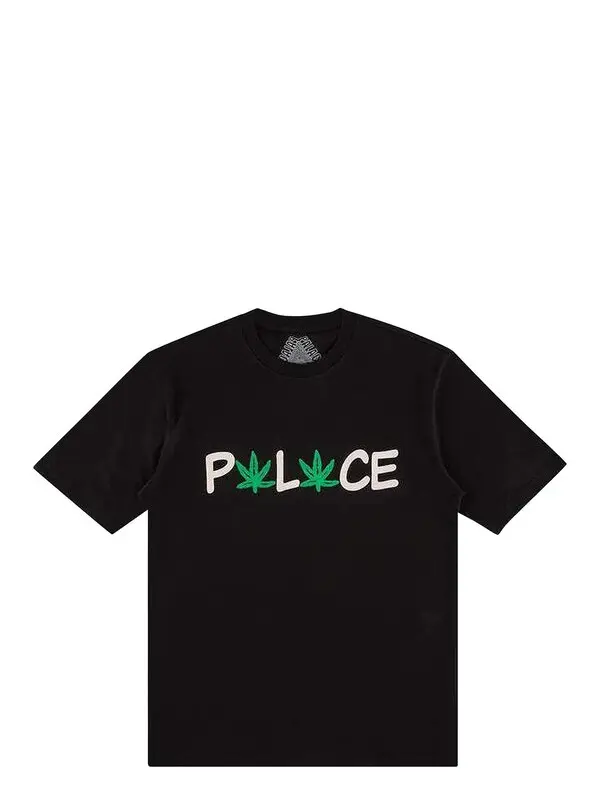 PALACE Pwlwce T-shirt 'black - Black/green