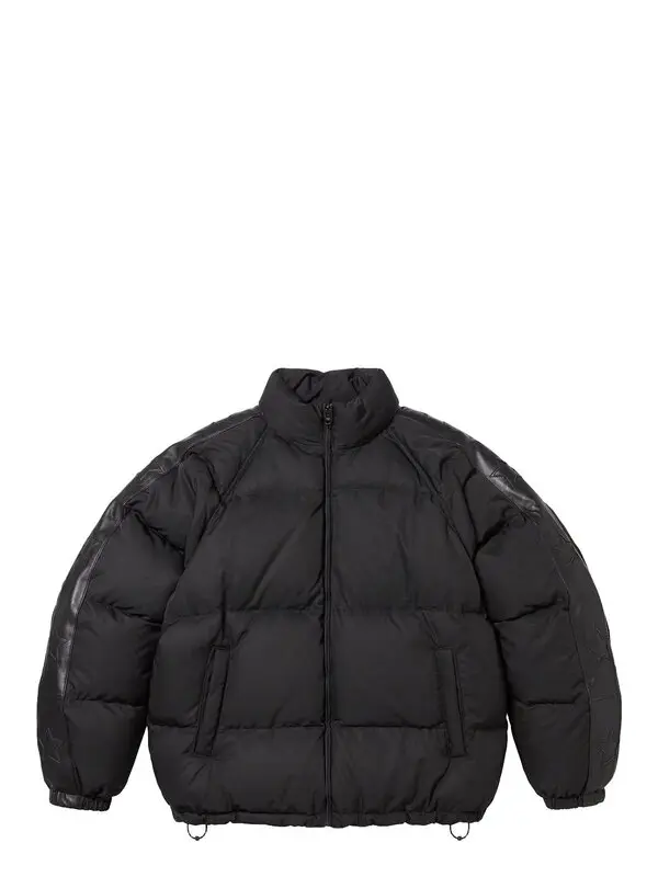 Supreme Star Sleeve Down Puffer Jacket - Black