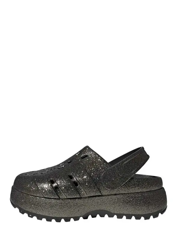 Adidas Adilette Platform Clog - Core Black