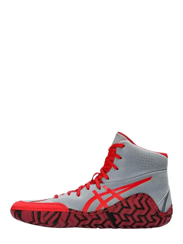 Asics Aggressor 5 Athletic Footwear - White/red
