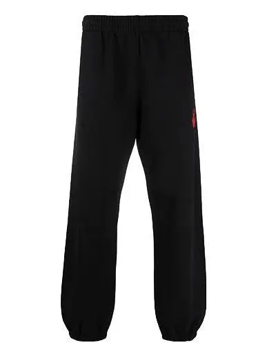 Off-White Hands Off Red Arrow Sports Pants/trousers/joggers Loose Fit - Black