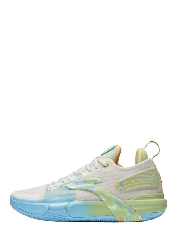 LI-NING Speed Premium 'ice Cream' Athletic Shoes - Beige/green