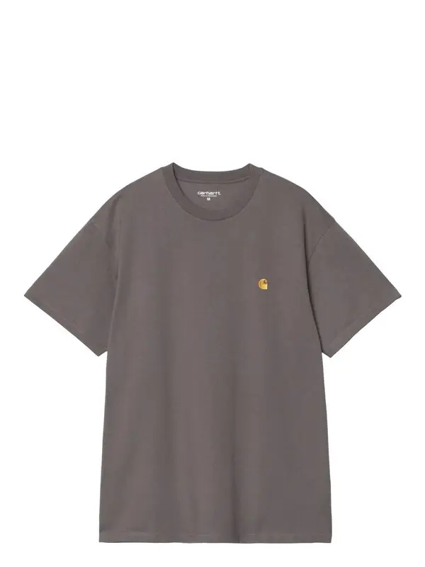Carhartt Work In Progress Chase Short Sleeve T-shirt - Charcoal