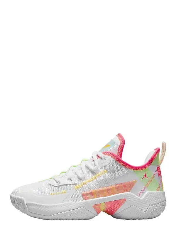 JORDAN Air Westbrook One Take 2 "summertime Fresh" Sneakers - Pink/white/green