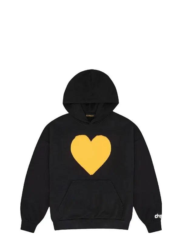 Drew House Love Hoodie - Black