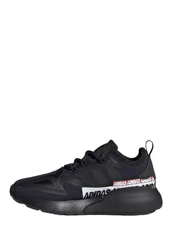 Adidas Zx 2k J Sneakers With Wordmark Heel Stripe - Black