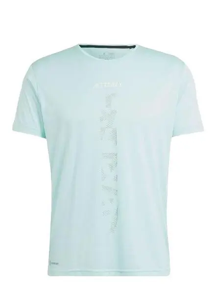 Adidas Agravic Trail Running Tee - Turquoise