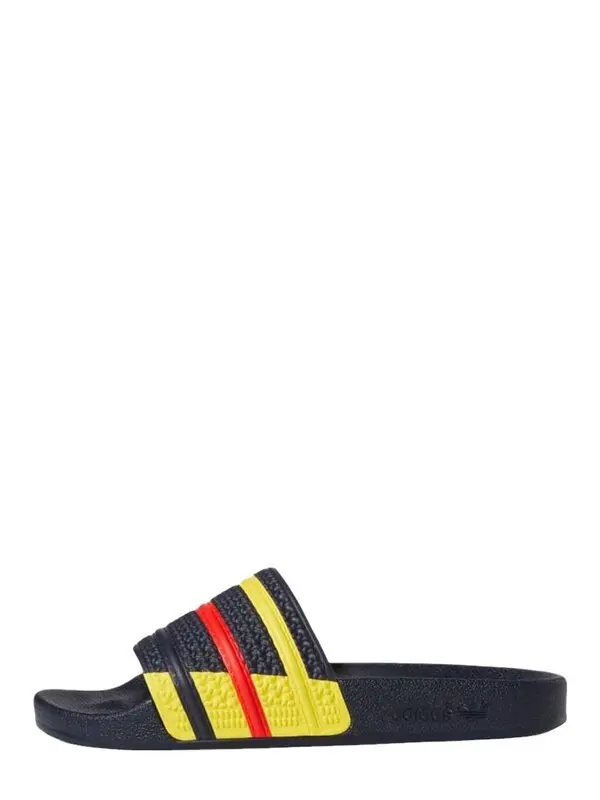Adidas Adilette Slide - Blue/yellow