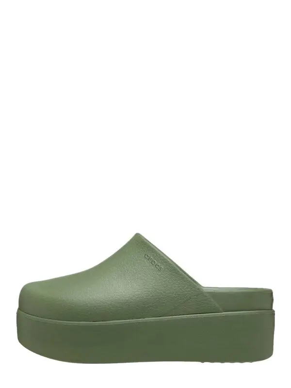 CROCS Dylan Platform Clog - Cargo/green
