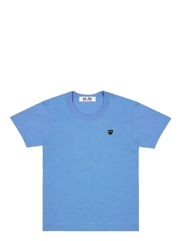 Play Comme Des Garcon Mini Heart Logo Tee - Blue