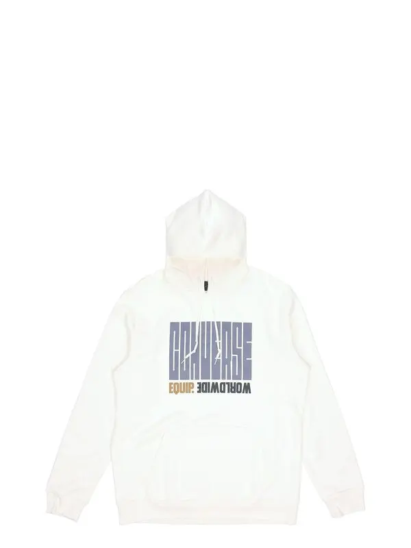 CONVERSE Equip Worldwide Graphic Hoodie - White