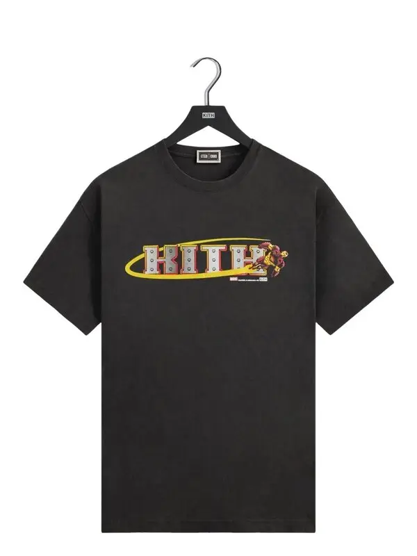 Kith X Marvel Iron Vintage T-shirt - Black