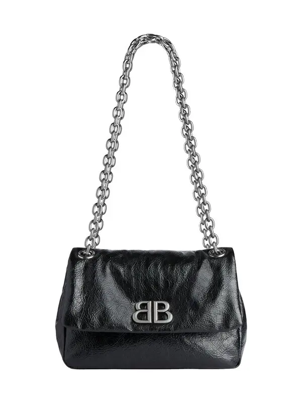Balenciaga Monaco Mini Bag - Black