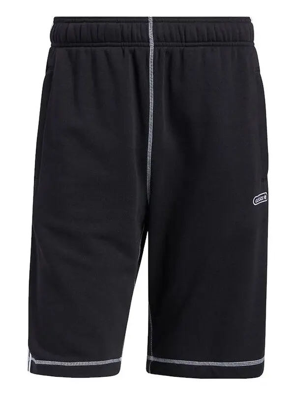 Adidas Originals Contrast Stitch Sports Shorts - Black