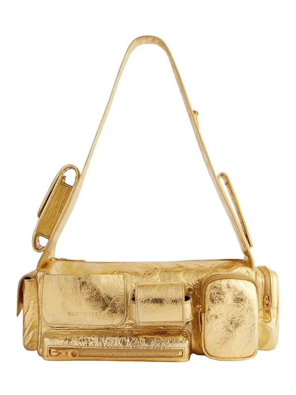 Balenciaga Superbusy Xs Sling Bag - Gold