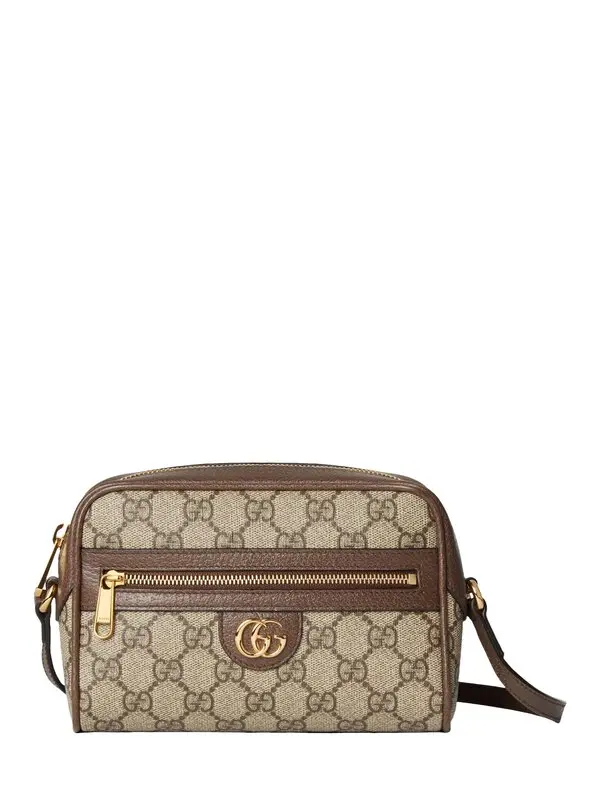 Gucci Ophidia Gg Shoulder Bag - Beige/ebony