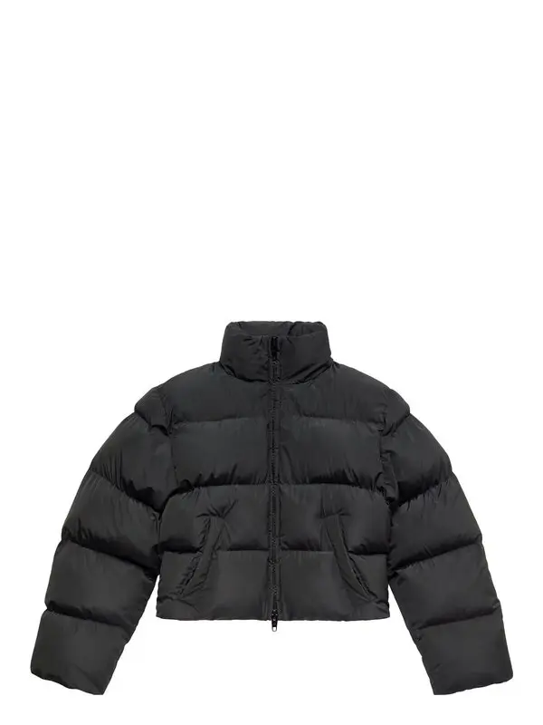 Balenciaga Shrunk Puffer Jacket - Black