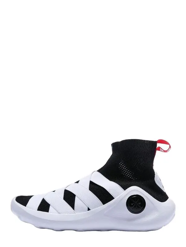 LI-NING Wade Essence Sock X 'nyfw' Sneakers - White/black