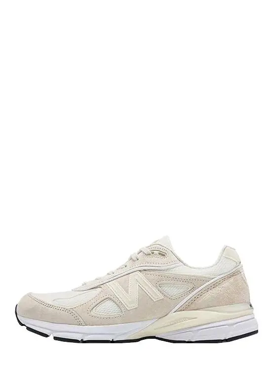 NEW BALANCE X Stussy 990v4 "made In Usa" Sneakers - White/yellow
