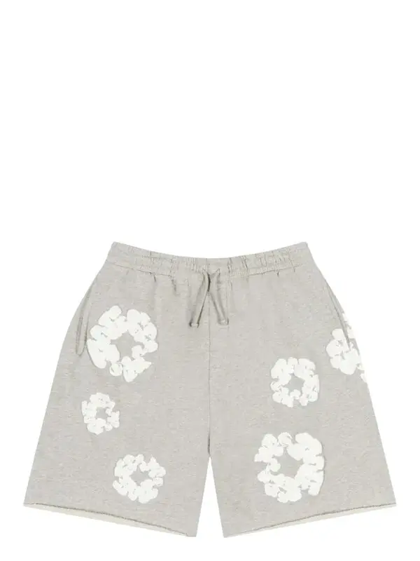 DENIM TEARS Cotton Wreath Sweatshorts - Grey