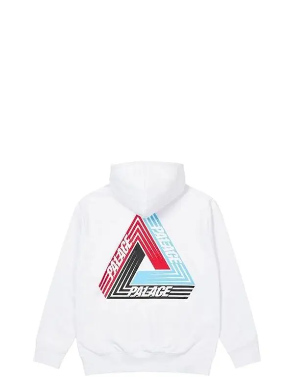 PALACE Triangle Logo Hoodie - White