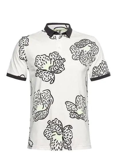 Under Armour Range Unlimited Monarch Polo Shirt 'white Black - White/black