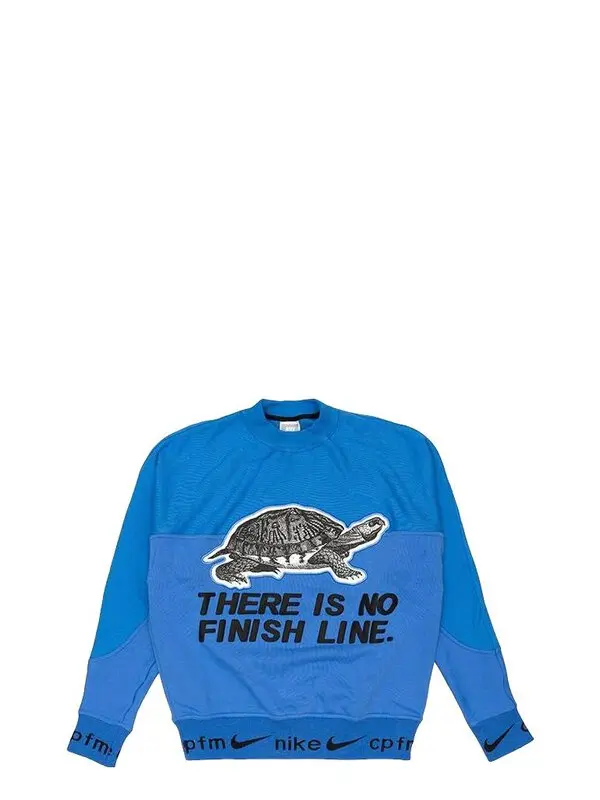 Nike X Cactus Plant Flea Market Fleece Crewneck - Blue