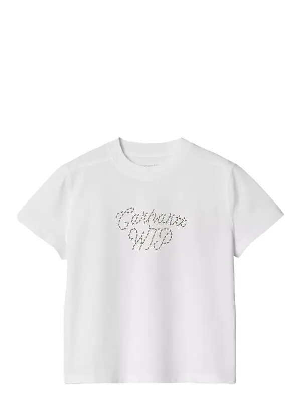 Carhartt Work In Progress Short Sleeve T-shirt With Graphic Print - White