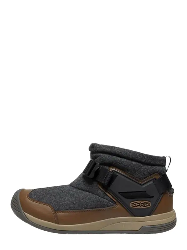 Keen Hood Romeo Mini Boots Magnetic Felt - Magnetic Felt/dark Earth