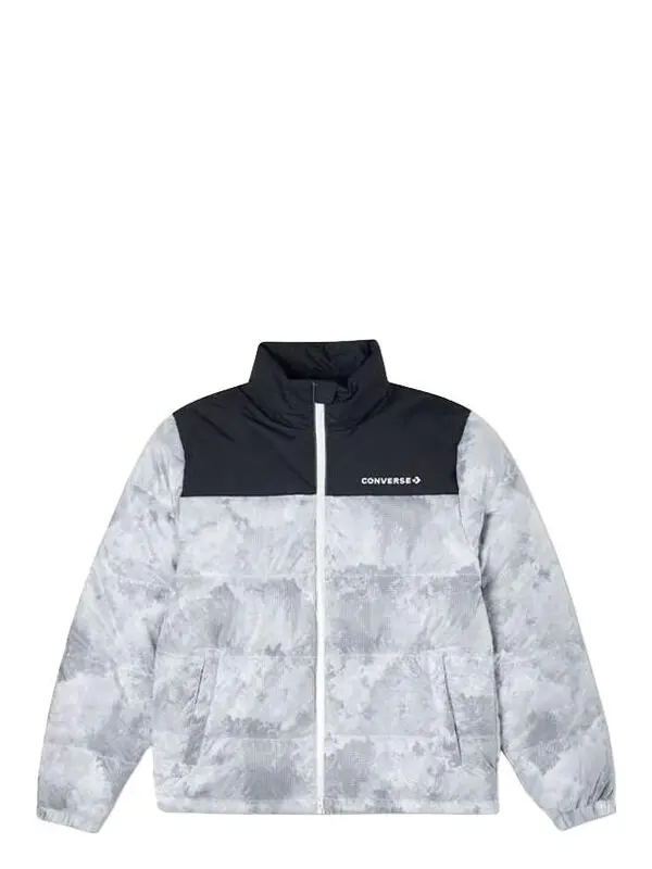 CONVERSE Short Down Jacket - Grey