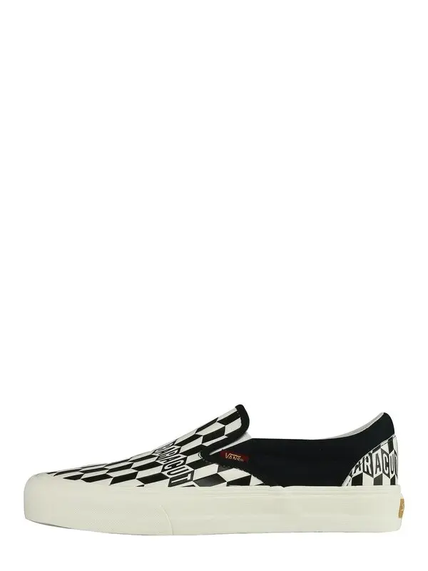 VANS Vault Classic Slip-on Vlt Lx X Baracuta Sneakers - Black/checkerboard