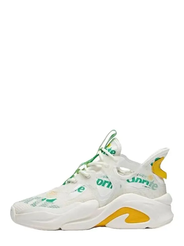 ANTA X Sprite Chunky Sneakers - White/green/yellow