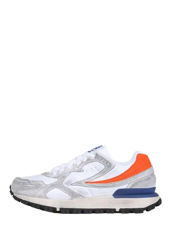 FILA Zagato Washing Low Top Athletic Shoes - Grayblue
